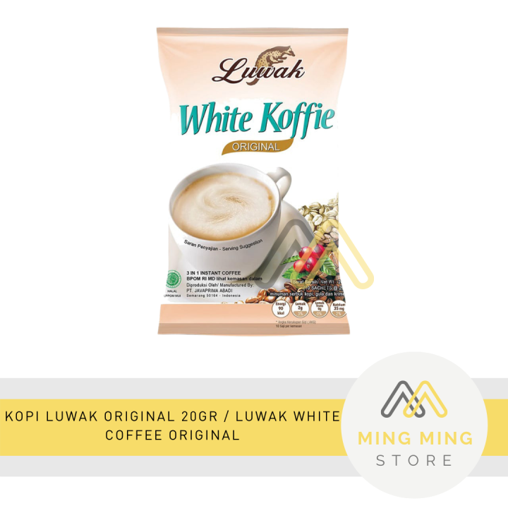 Kopi Luwak Original 20gr / Luwak White Coffee Original | Lazada Indonesia