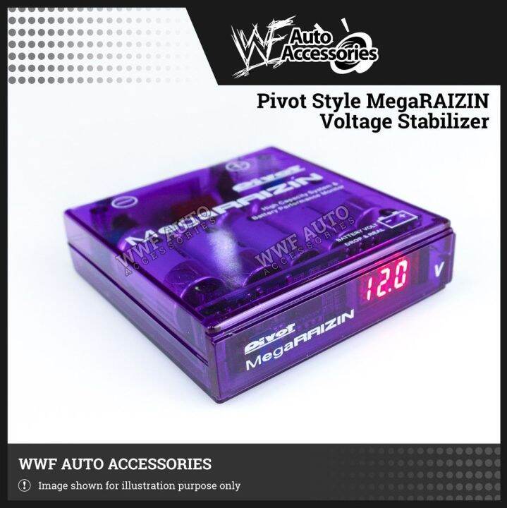 Pivot Style MegaRAIZIN / Mega Raizin Voltage / Volt Car Battery ...