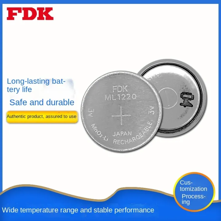 2022-New/Original ☽ ML1220 Rechargeable Secondary Lithium Battery ...