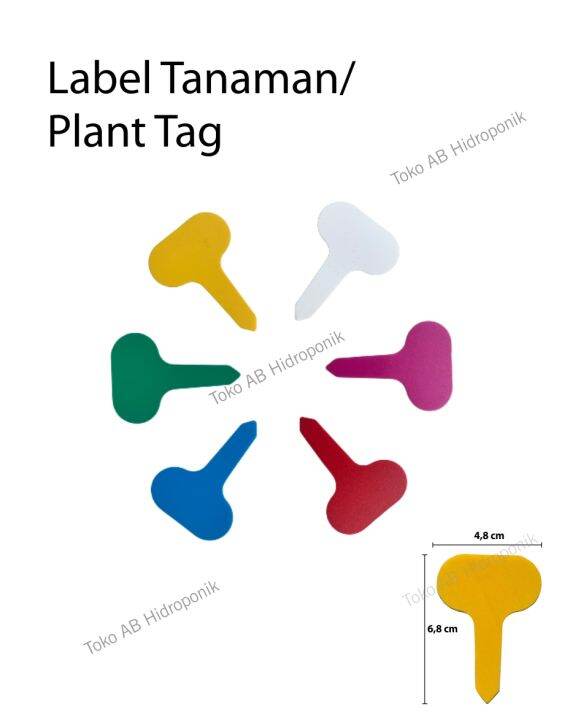 2 pcs - Label Tanaman / Plant Label / Label Tag / Penanda Tanaman ...