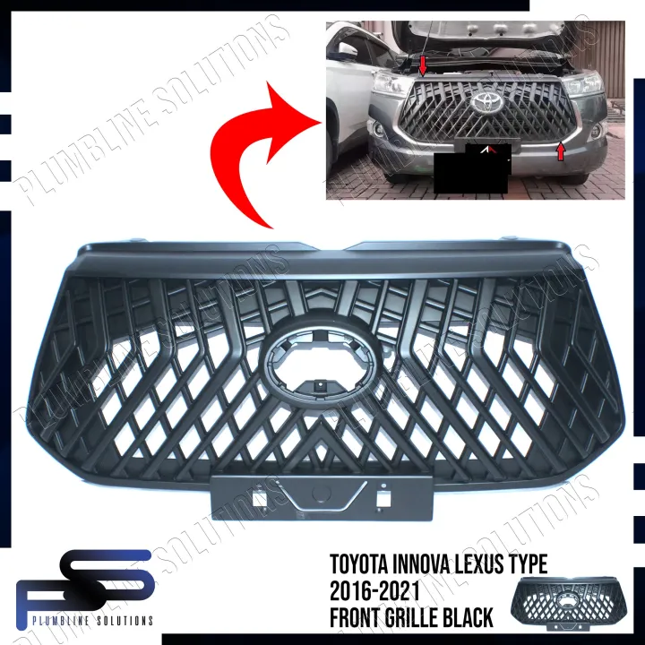 TOYOTA INNOVA V G J E 2016 2017 2018 2019 2020 2021 LEXUS TYPE FRONT ...