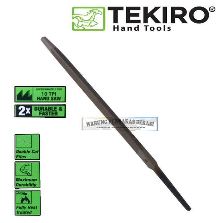 Tekiro Kikir Segitiga 4 Inch Tanpa Gagang | Lazada Indonesia
