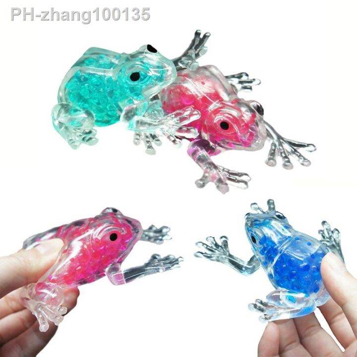frog antistress Kawaii squishy Anti stress stress ball fidget toys ...