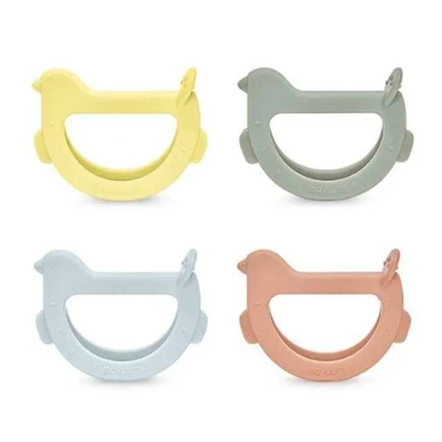 Moyuum Wrist Teether Korean star pony bird high quality silicone bpa ...
