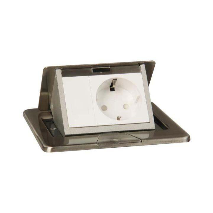 Nero Floor Outlet D10UU Saklar Listrik ( Schuko Socket with Shutter ...