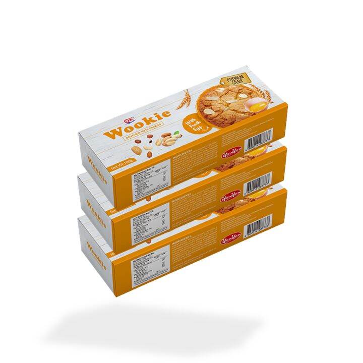 Wookie Delicious Nuts Cookies 108g x 3s | Lazada PH