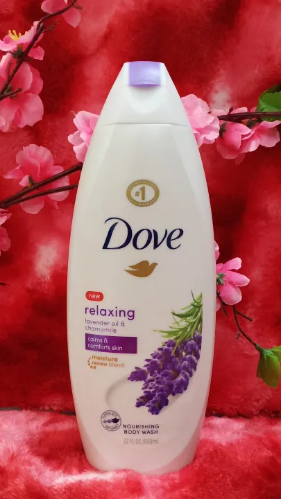 Dove Relaxing Ritual Body Wash, Lavender Oil & Rosemary 22 Fl Oz ...