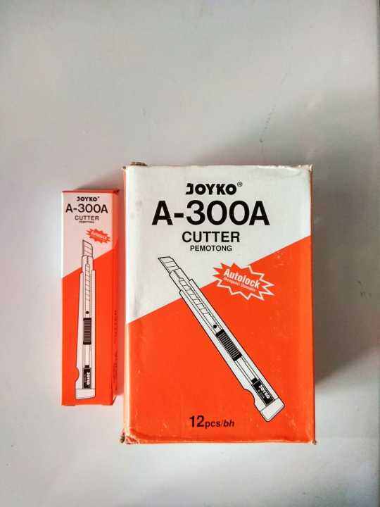JOYKO Cutter Kecil A300 (1 kotak isi 12 pc) | Lazada Indonesia