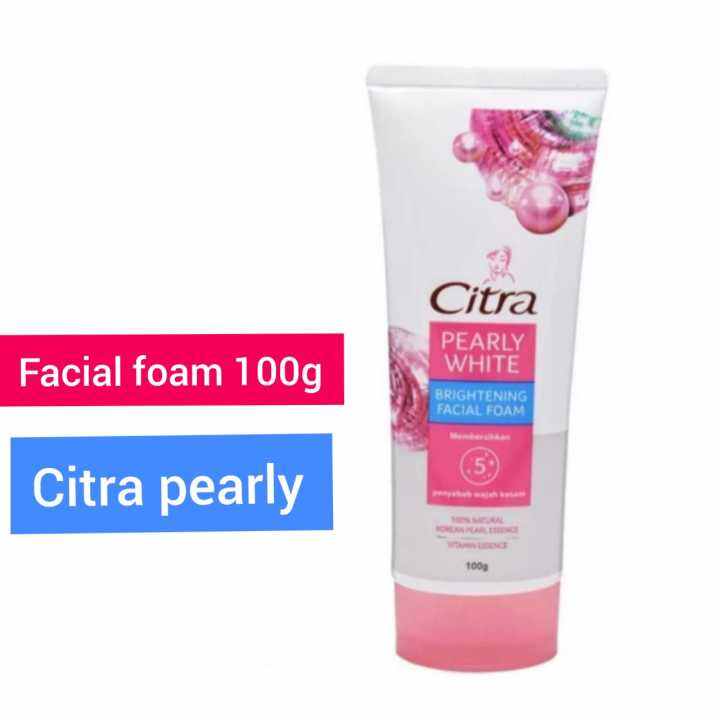 Citra Pearly White Facial Foam 100g - Sabun Muka | Lazada Indonesia
