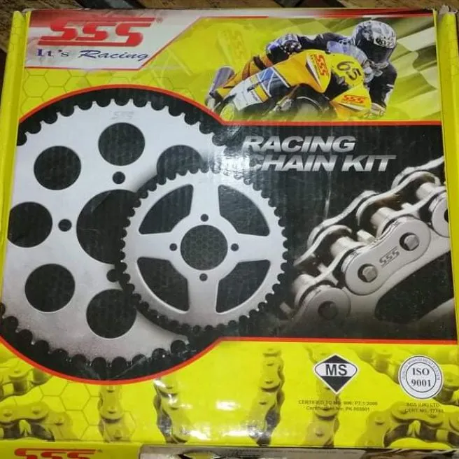 SSS Chain Sprocket Set for Yamaha Sniper 150 MC /LC150 14T/45T | Lazada PH