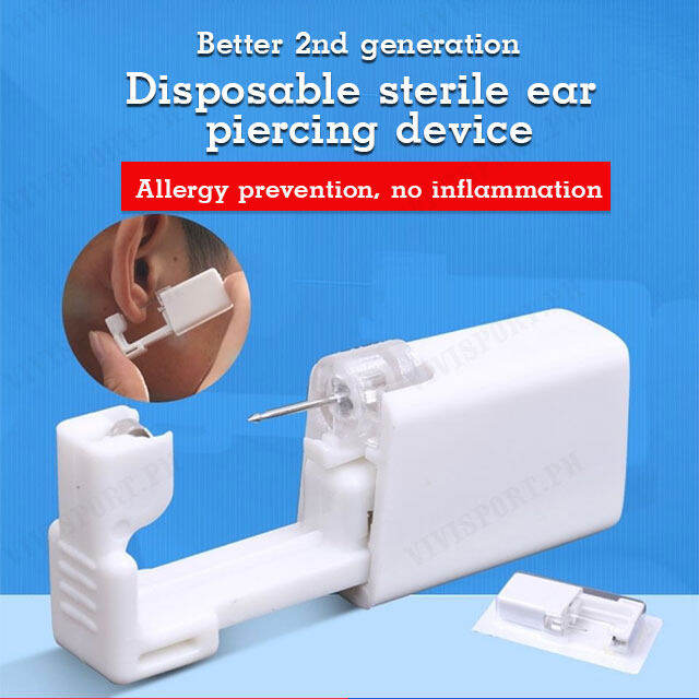 vivisport Disposable Painless Ear Piercing Healthy Sterile Puncture ...