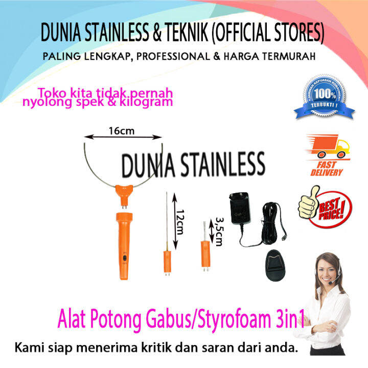 Alat Potong Gabus /Styrofoam 3in1 | Lazada Indonesia
