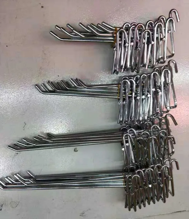 25cm WIRE MESH HOOK THICK SCREEN SILVER/WHITE (10pcs) | Lazada PH