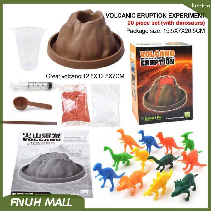Volcanic Eruption Small Experiment Outbreak Toy Kindergarten Children ...