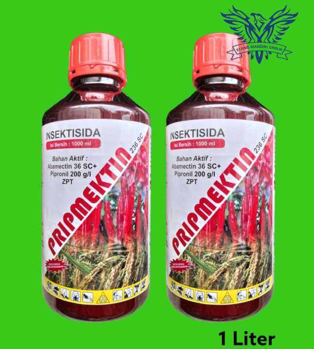 PRIPMEKTIN 236 SC 1 Liter Insektisida Abamektin Pipronil Basmi Hama ...