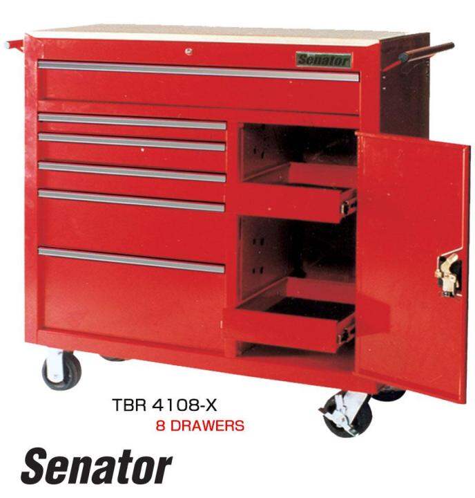 รถเข็นเก็บเครื่องมือ 8 ลิ้นชัก / 8 Drawers Superwide Tool Trolley ...