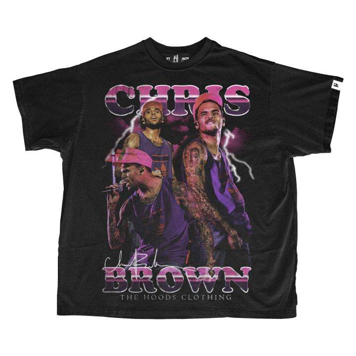 CHRIS BROWN BOOTLEG/VINTAGE OVERSIZED SHIRT | Lazada PH