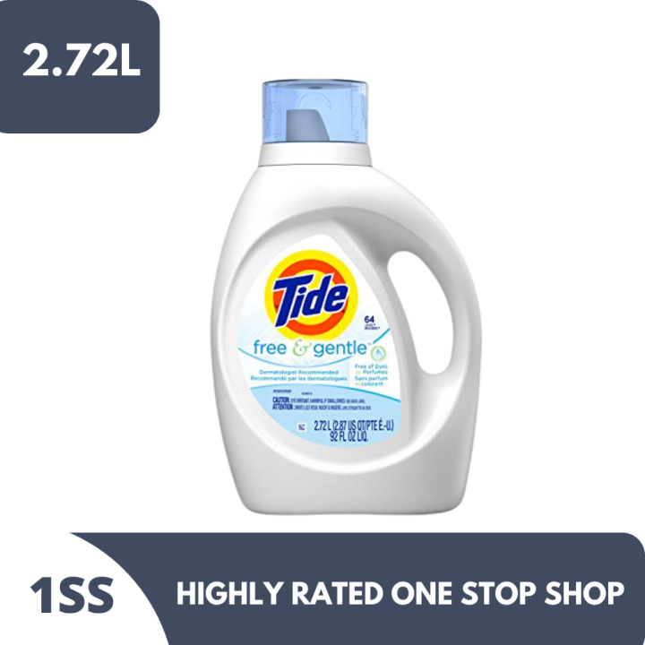 Tide Free & Gentle Laundry Detergent 2.72L | Lazada PH