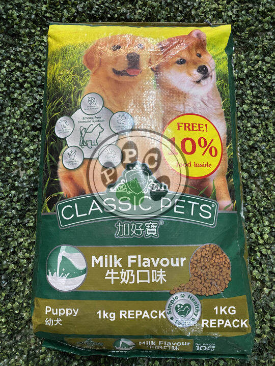 Classic Pets Puppy Food Milk Flavor 1kg Repack | Lazada PH