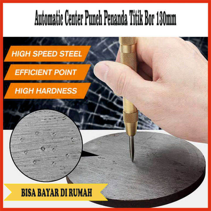 Taffware Automatic Center Punch Penanda Titik Bor 130mm - GJ0107 -BAYAR ...