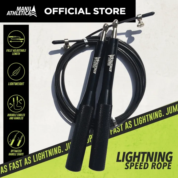 Manila Athletica Lightning Speed Rope High Quality Jumping Rope Jump ...
