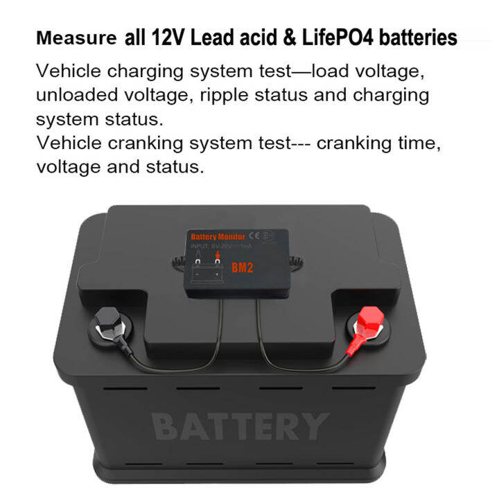 Voltage Meter Analyzer Easy To Operate High Efficiency Auto Battery ...