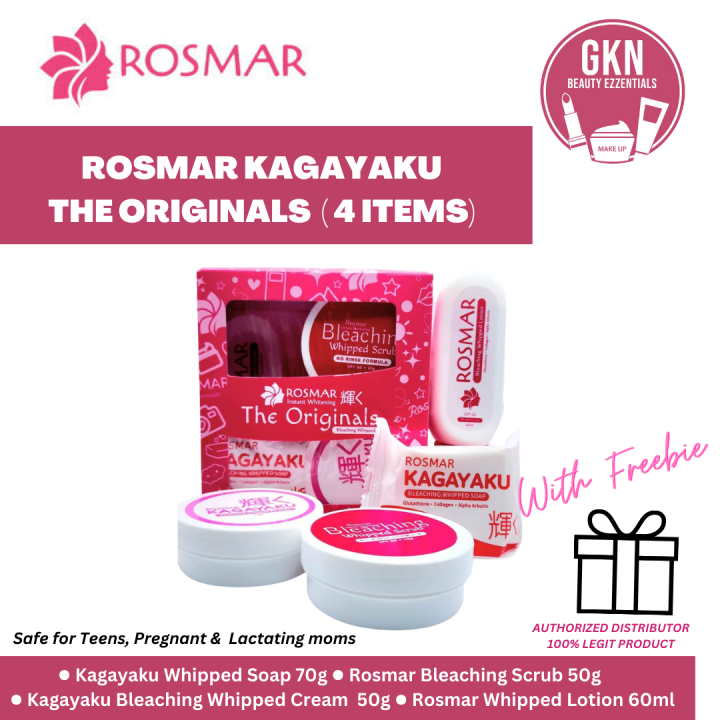 AUTHENTIC ROSMAR KAGAYAKU THE ORIGINALS (4 ITEMS ) | Kagayaku Bleaching ... AUTHENTIC ROSMAR KAGAYAKU THE ORIGINALS (4 ITEMS ) | Kagayaku Bleaching ...