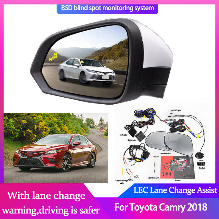 การตรวจสอบจุดบอดสำหรับ Toyota Camry 2018 ~ 2021 SD BSA BSM ระบบตรวจจับ ...