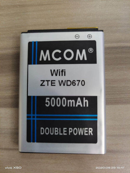Battery Batre Baterai Double Power Mcom Modem Wifi Mifi ZTE WD670 | Lazada Indonesia