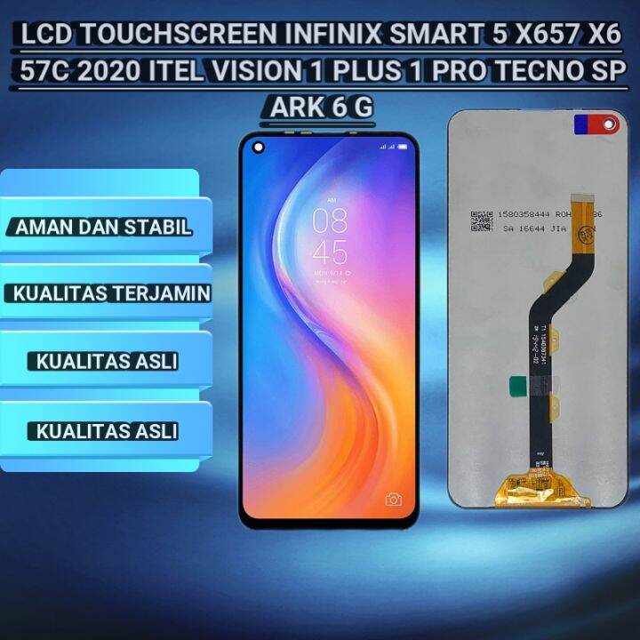 【quality 100 】lcd Infinix Smart 4 X653 Fullset Layar Hp Touchscreen