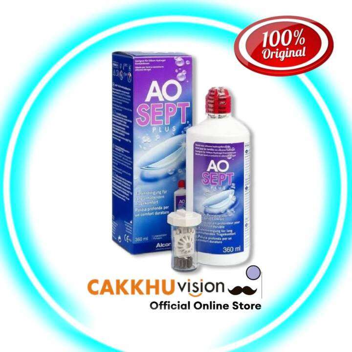 (Expiry 2025/7)Alcon Ao Sept Plus (360ml x 1 Bottle) | Lazada