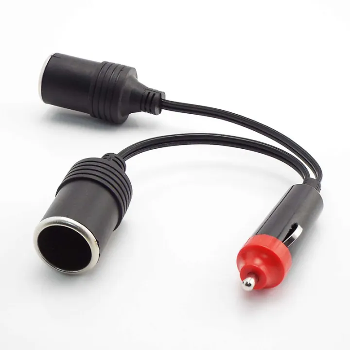 2 Way Splitter Car Lighter Power Socket 12V 24V 10A Dual Port Female ...
