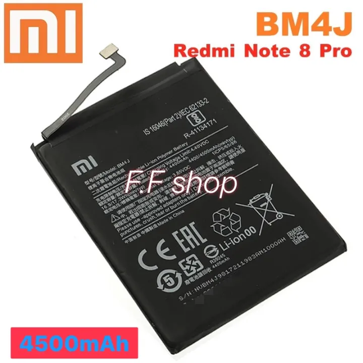 แบตเตอรี่ แท้ Xiaomi Redmi Note 8 Pro BM4J 4500mAh แท้ | Lazada.co.th