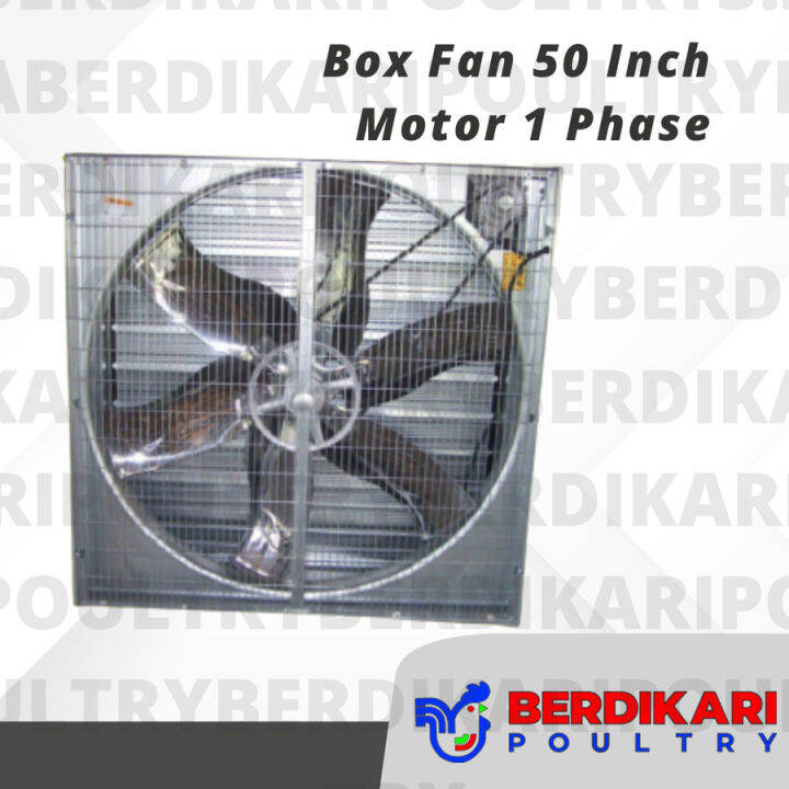 Blower/Box Fan STD 50 inch dengan motor 1 Phase atau 3 phase ...