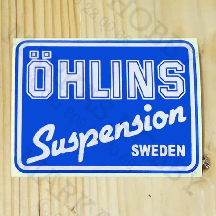 Stiker / Sticker OHLINS SUSPENSION | Lazada Indonesia