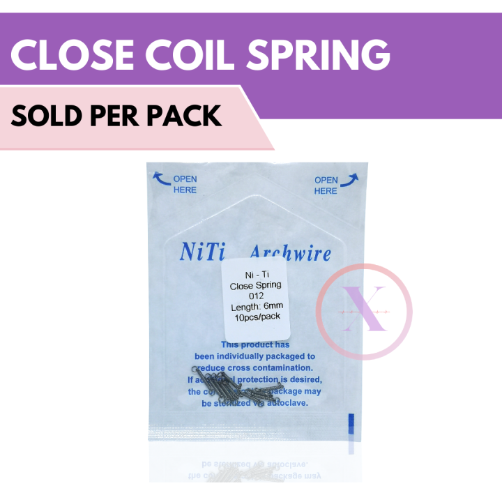 Dental Close Coil Spring 6mm ( SOLD PER PACK ) | Lazada PH