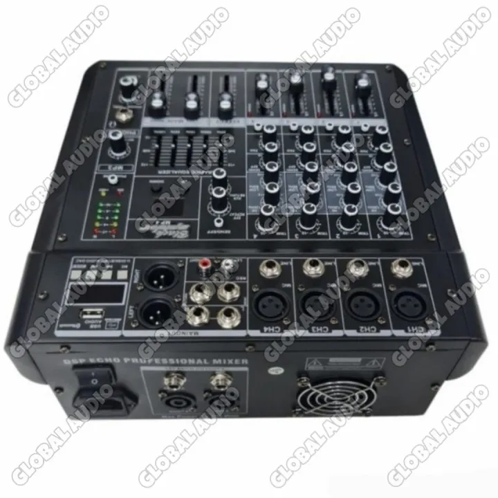 Power Mixer Audio Black Spider MP 4 4channel Original blackspider mp4 Mixing 4 Bagus ( Bisa COD ...