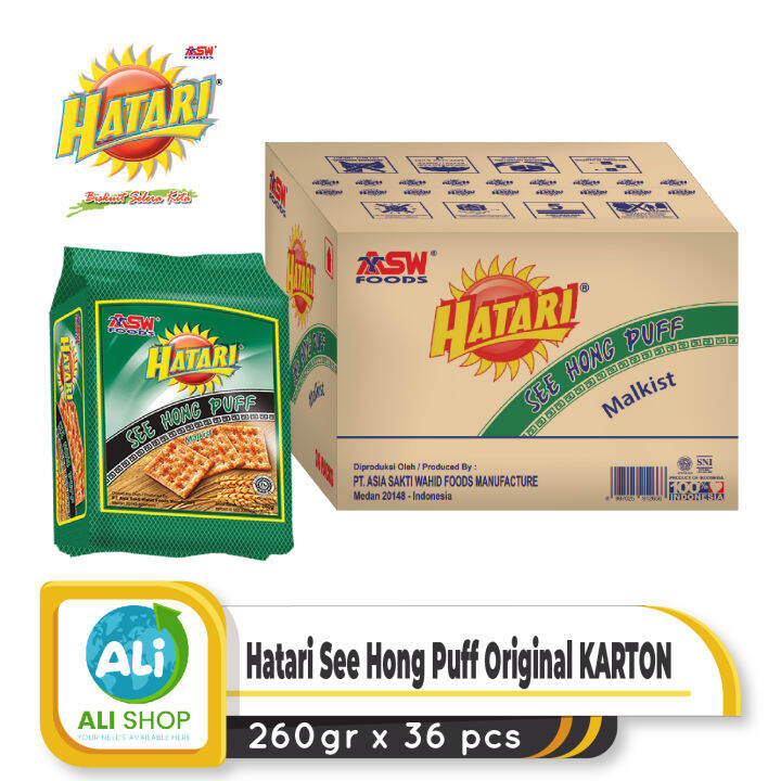 Hatari See Hong Puff Original 245gr x 36pcs Karton | Lazada Indonesia