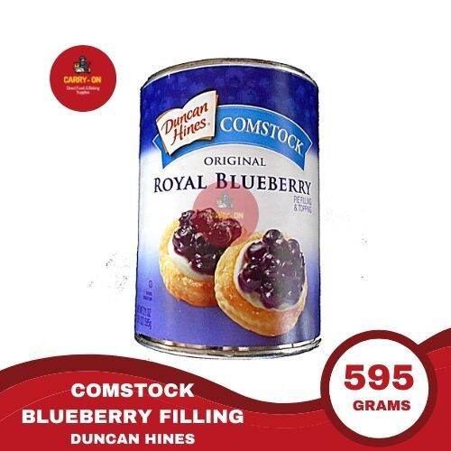 Duncan Hines Blueberry Filling and Topping by Comstock 595g Grocery ...
