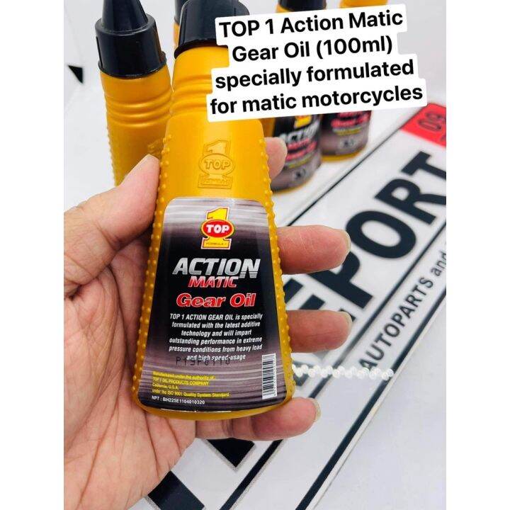 ORIGINAL TOP 1 ACTION MATIC GEAR OIL (100mL) for Scooters | Lazada PH