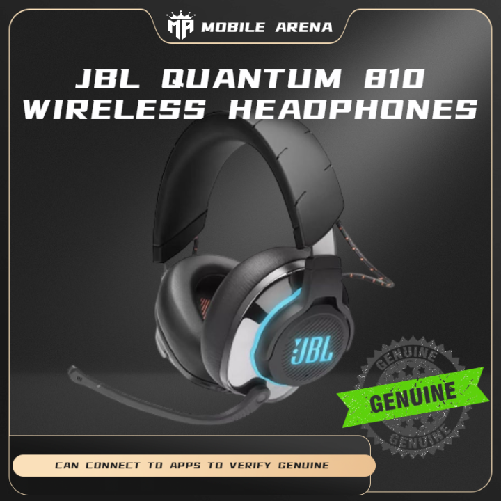 JBL QUANTUM 810 WIRELESS BLUETOOTH HEADPHONES PERFORMANCE GAMING NOISE CANCELLING | Lazada