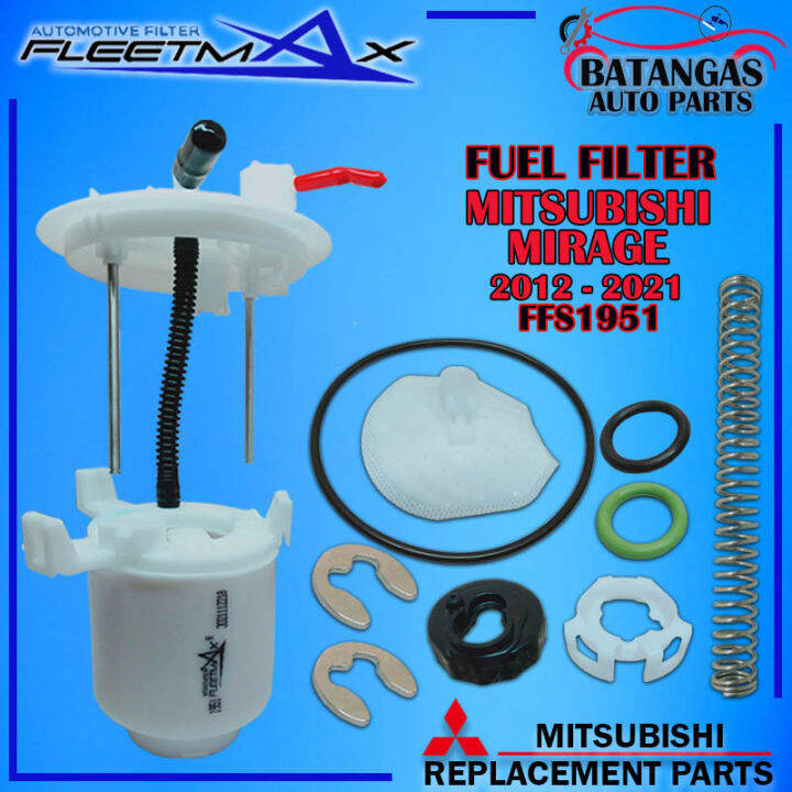 Fuel Filter Mitsubishi Mirage 2012 - 2021 Fleetmax FFS 1951 | Lazada PH
