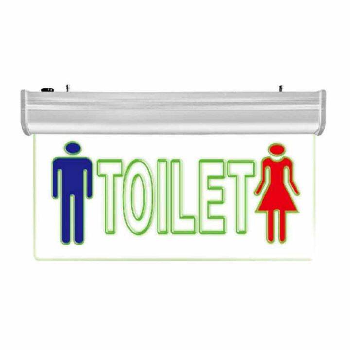 [EOPPO ] Toilet Sign Glass and Acrylic Glass For Comfort room | Lazada PH