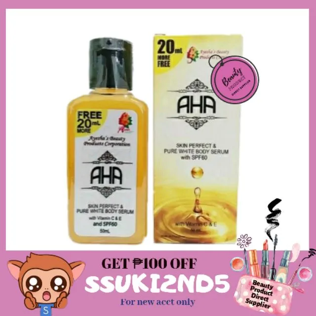 100% Authentic AHA SERUM AYESHA | Lazada PH