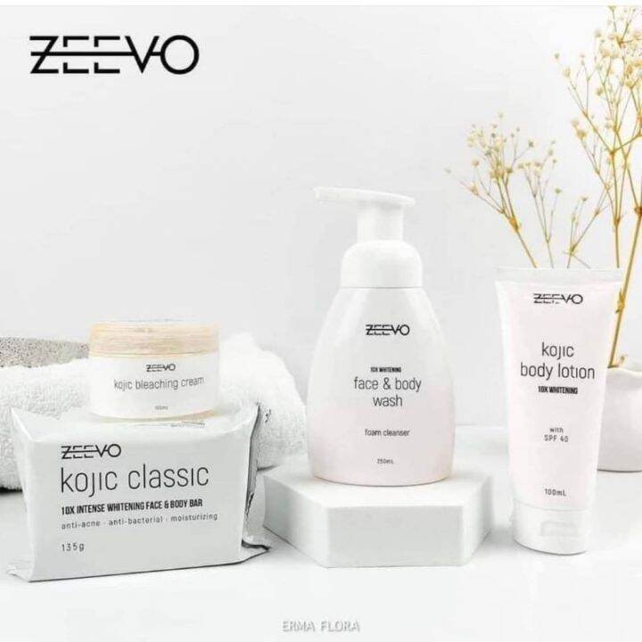 ZEEVO Kojic Soap, Bleaching Cream and Body Lotion | Lazada PH