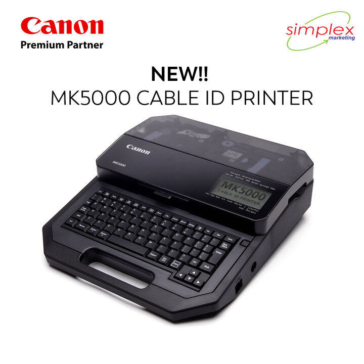 (NEW) Canon MK5000 Cable ID Printer | Lazada