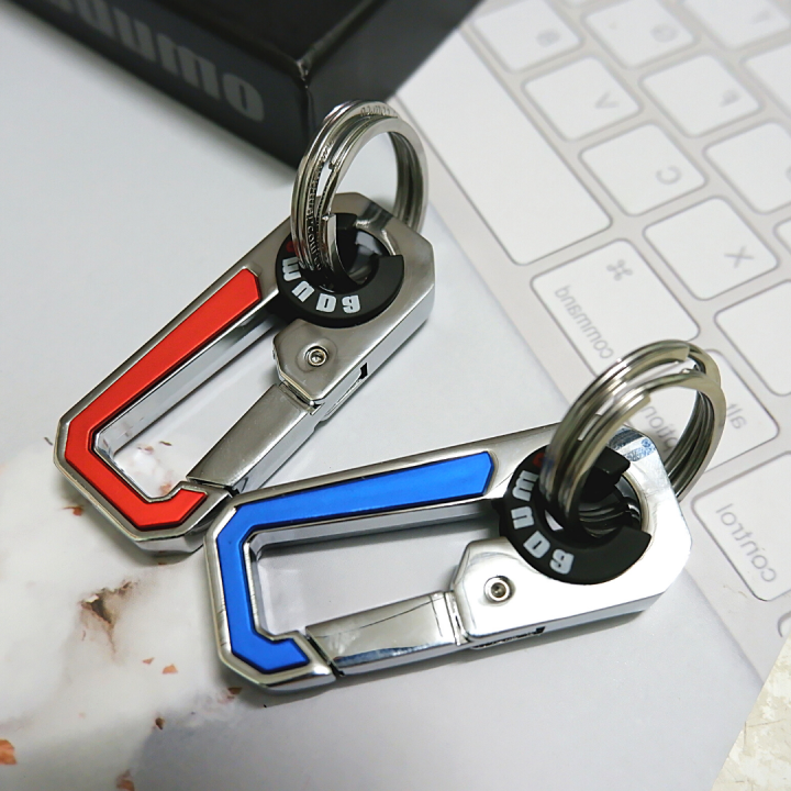 พวงกุญแจ OMUDA 3749 พวงกุญแจรถยนต์ พวงกุญแจมอไซด์ พวงกุญแจเท่ๆ งานแข็งแรงทนทาน(พร้อมห่วง2ชิ้น ...