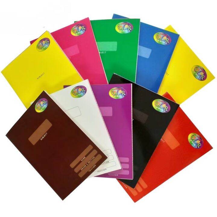 NOTEBOOK (SPIRAL COMPO WRITING AND WITH YARN) Assorted color | Lazada PH