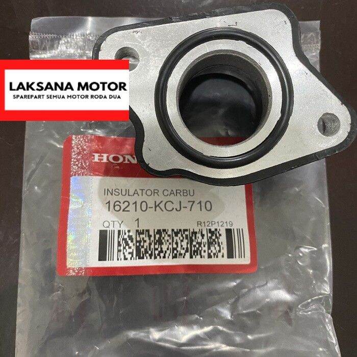 Manipul Intake Insulator Karburator Honda Tiger Karbu Lama Old KCJ (LAKSANA MOTOR) | Lazada ...