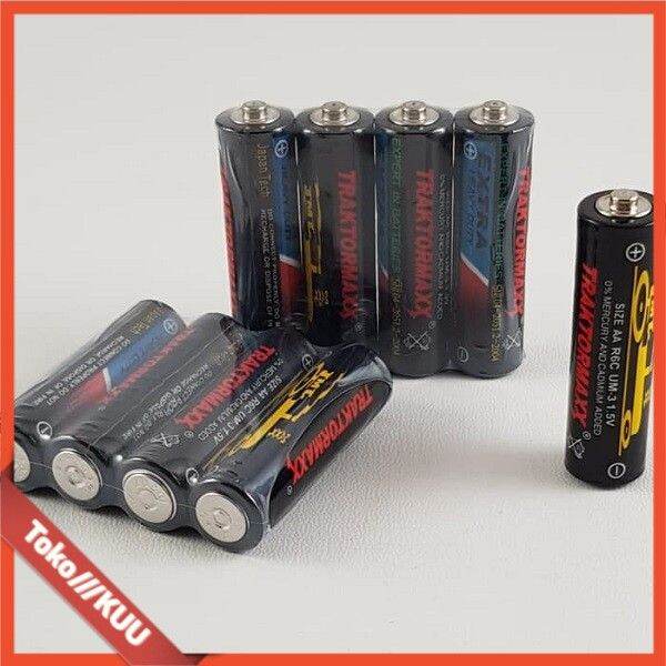 Baterai Ukuran AA A2 isi 4 Batu Battery Batre Jam Dinding Baterai ...